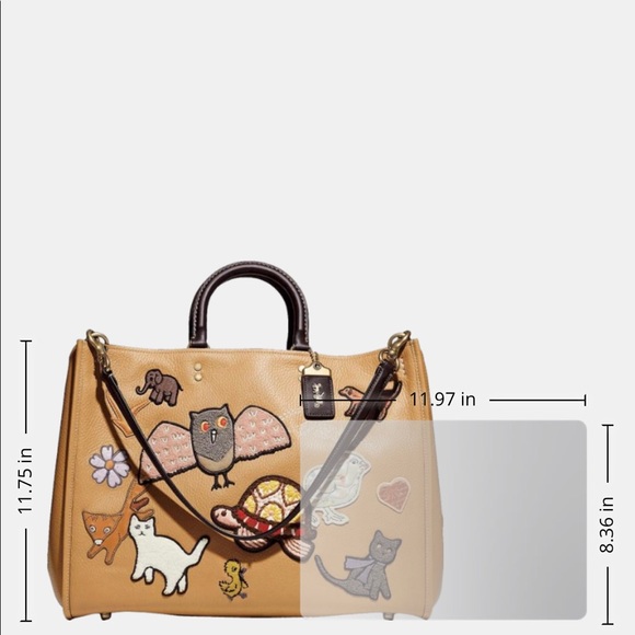 Coach | Bags | Coach Rogue 39 With Creature Patches | Poshmark